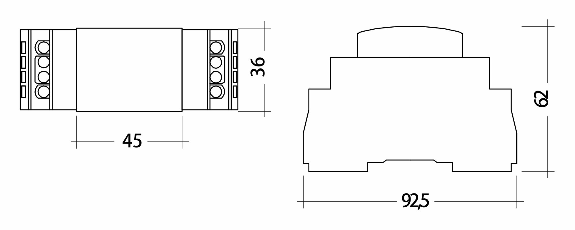 28003311 LC Tridonic Tridonic,DALI RM CDM 30 10A 1CH - DALI-2 Single ...