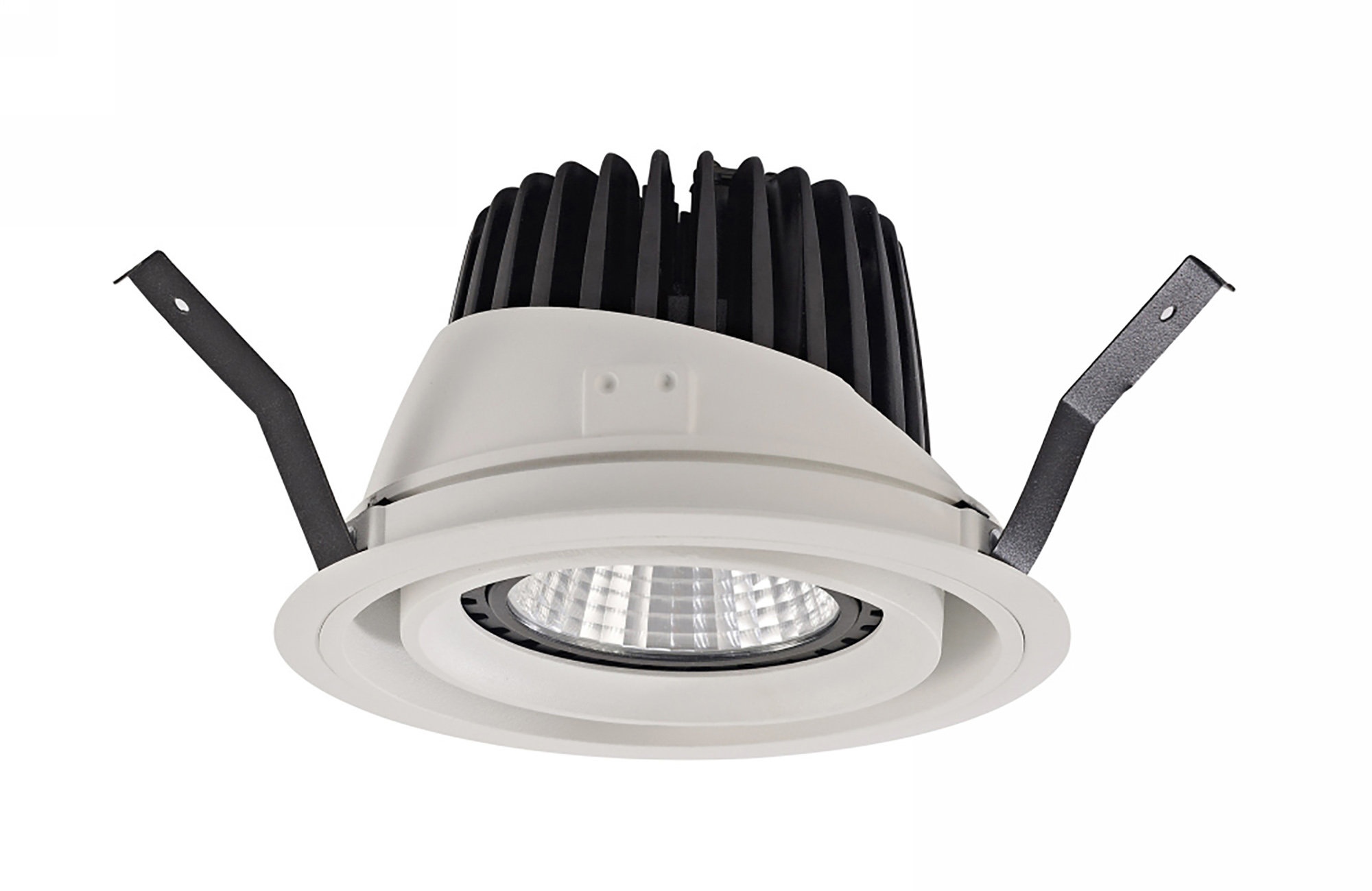 Recessed Ceiling Luminaires Round Recess Ceiling LED Recessed ...