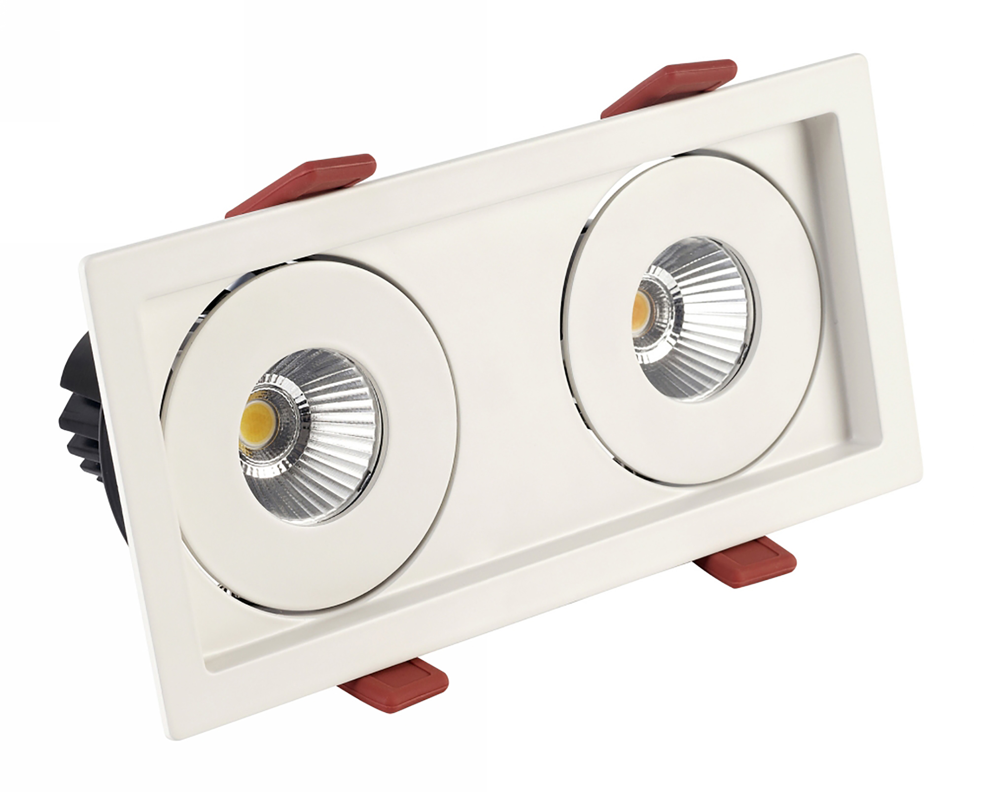 Recessed Ceiling Luminaires Multi-Head Recess Ceiling LED Recessed ...