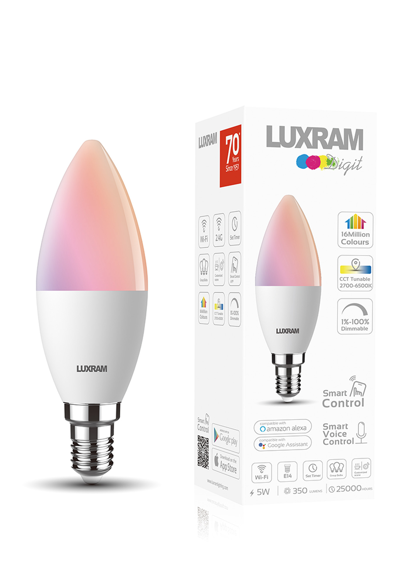 Luxram E14 - The Inspired Lighting LLC, Dubai UAE